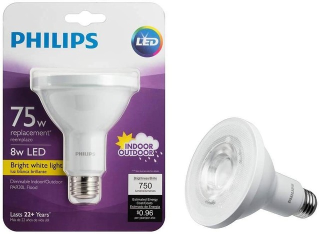 Philips LED Indoor/outdoor Flood Light 4pack 75 Watt Bright White ...