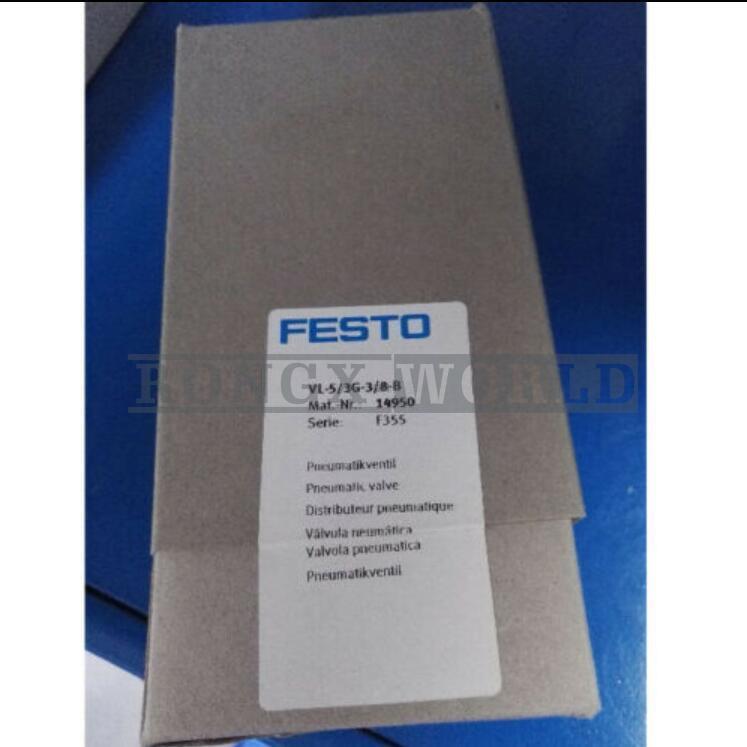 ONE FESTO 14950 VL-5/3G-3/8-B Pneumatic valve New | eBay