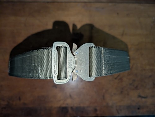 New First Spear Assaulters Gun Belt w/ Cobra Buckle Coyote MOLLE Size ...