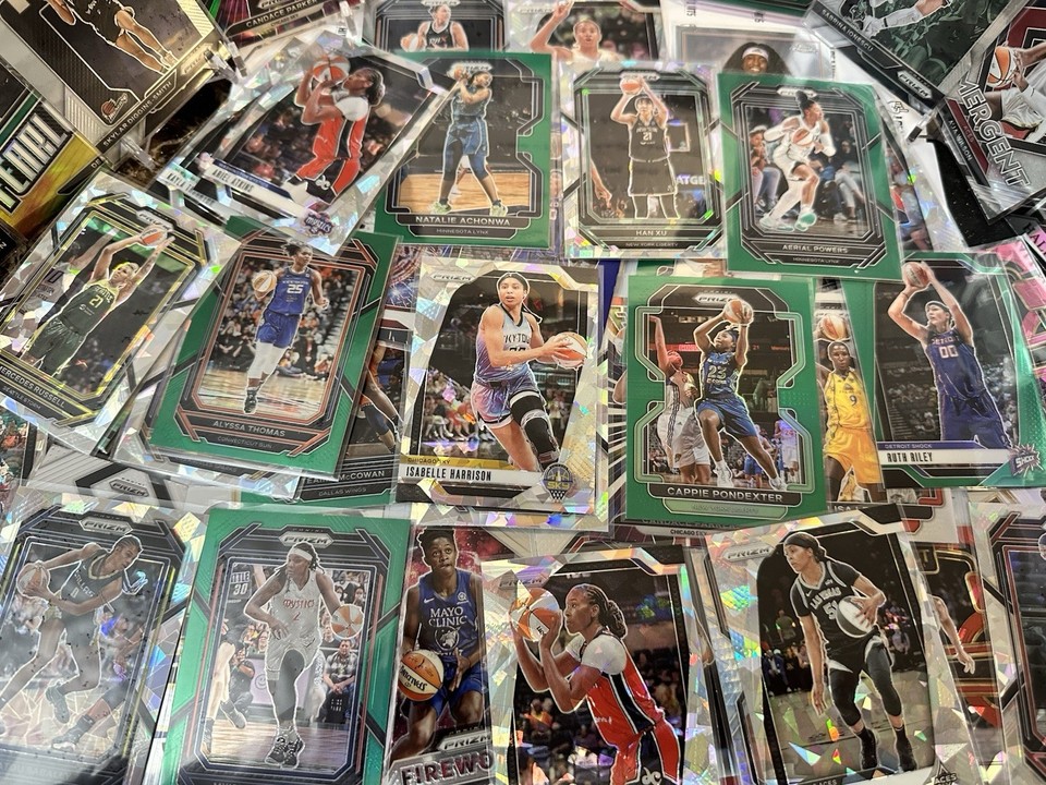 HUGE WNBA Card Lot -300 CT Full Box-No Reserve- Caitlin Clark-Brink-ALL ...