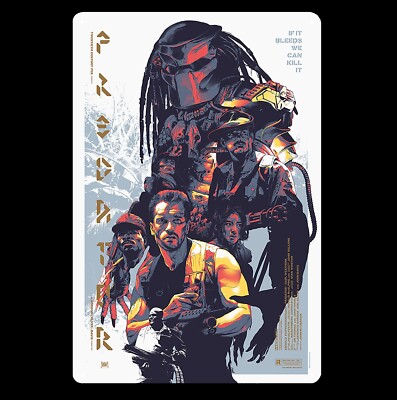 Predator arnold schwarzenegger Movie Metal Poster Tin Sign 20x30cm | eBay