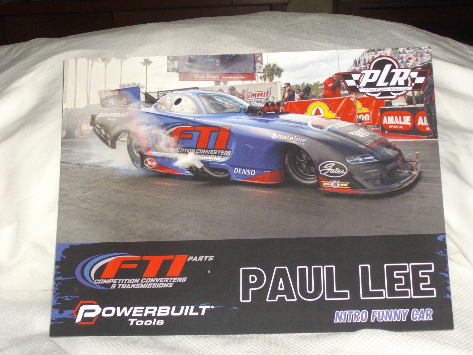 2024 PAUL LEE MCLEOD FTI PARTS TOP FUEL FUNNY CAR NHRA POSTCARD | eBay