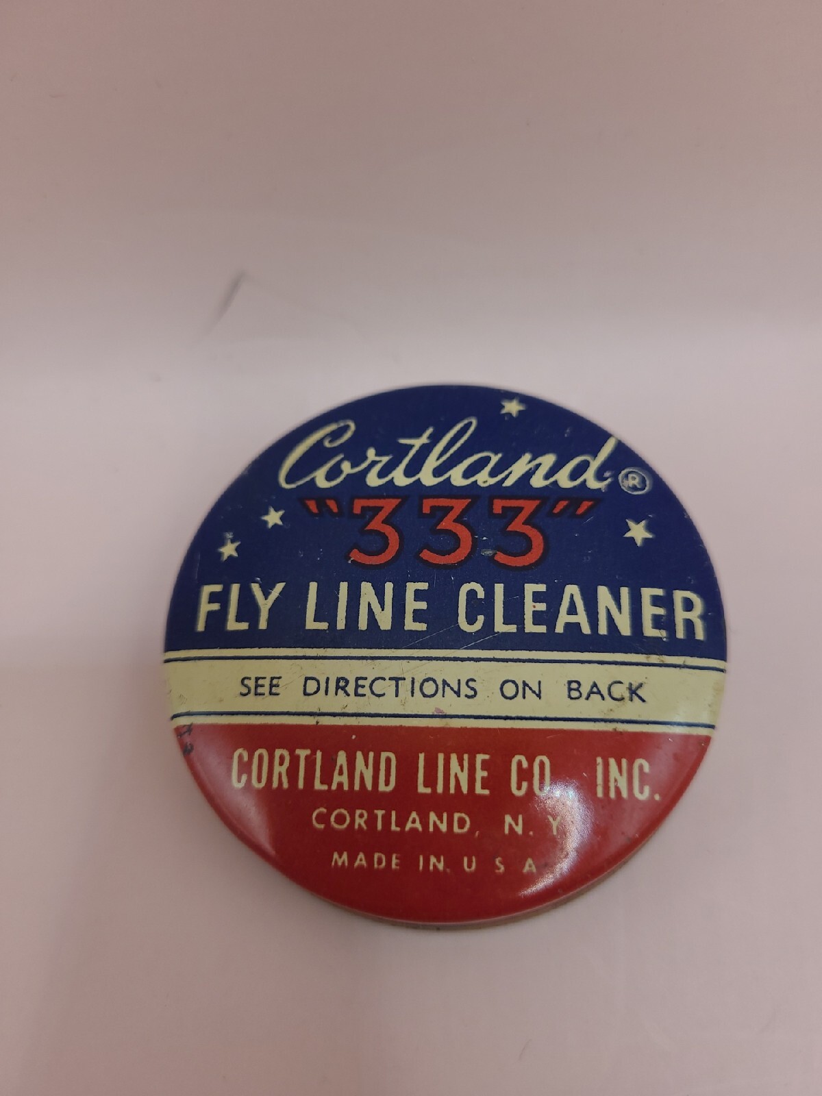 Cortland "333" Fly Line Cleaner Tin, Used, Great Condition | eBay