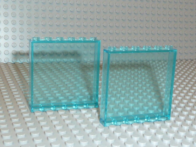LEGO® 2x panel 1x6x5 transparent light blue aus 60200 60204 4210 F126 ...