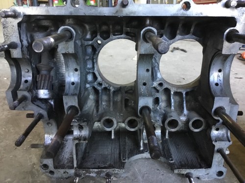 H 1600cc 1500cc engine block case Volkswagen VW air cooled bug bus ghia ...