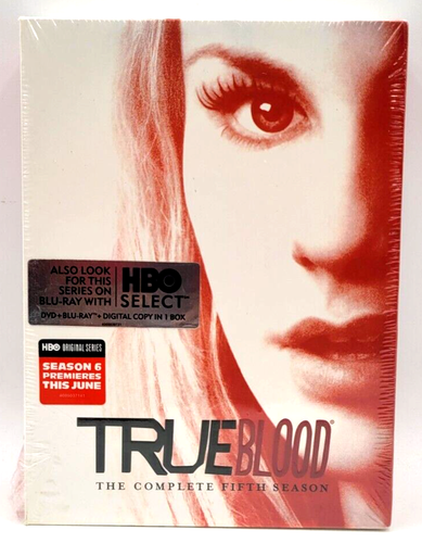 True Blood The Complete Season 5 DVD Set HBO Brand New Factory Sealed ...