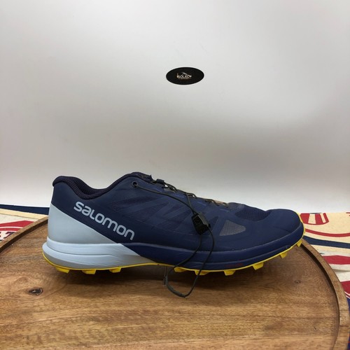 Salomon Womens Sense Pro 3 Navy Blue Trail Running Shoes Sneakers Size ...