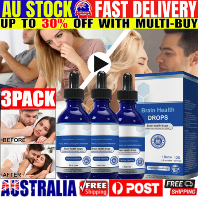 3x Nexusbio Labs Complex Men's Drops, Brain Drops for Strong Men, Men’s ...