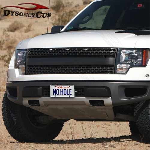 Front Grille Mesh Mount License Plate Relocator For Ford F150 SVT ...