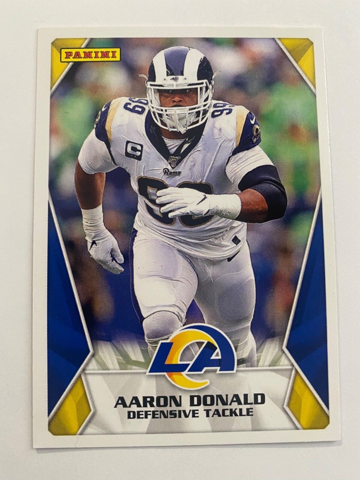 Aaron Donald 2020 Panini NFL Sticker & Card Collection #64 Los Angeles ...