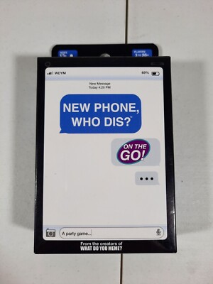 What do You Meme? New Phone, Who Dis? Card Game On the Go! BRAND NEW | eBay