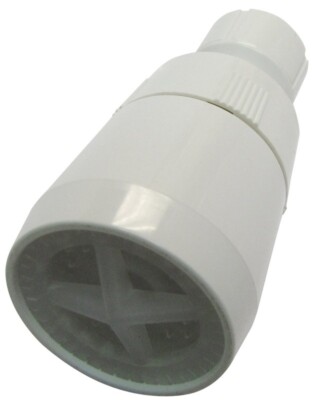 Plumb Pak PP825-15 1/2 in. Plastic White Water Saver Economy Shower ...