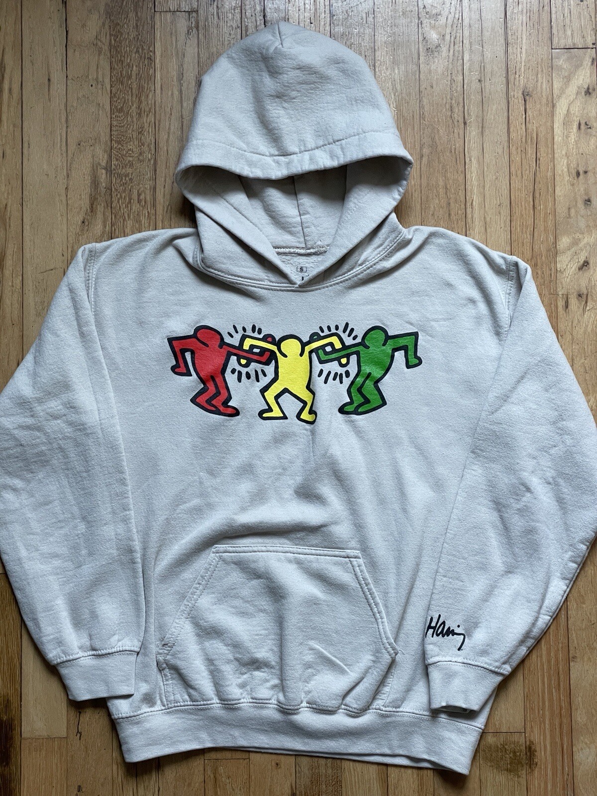 Keith Haring Foundation Original Sweatshirt Hoodie Sz… - Gem