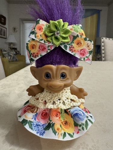 Troll Doll Clothes for 2 1/2"- 2 3/4" Doll - Outfit Handcrafted Crochet ...