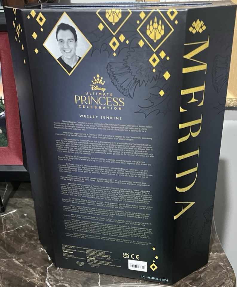 Disney Designer Ultimate Princess Celebration Merida LE Doll NIB “BRAVE ...