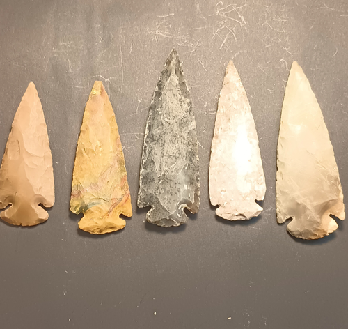 5 Replica South Texas Marcos Arrowheads Spear Points | eBay