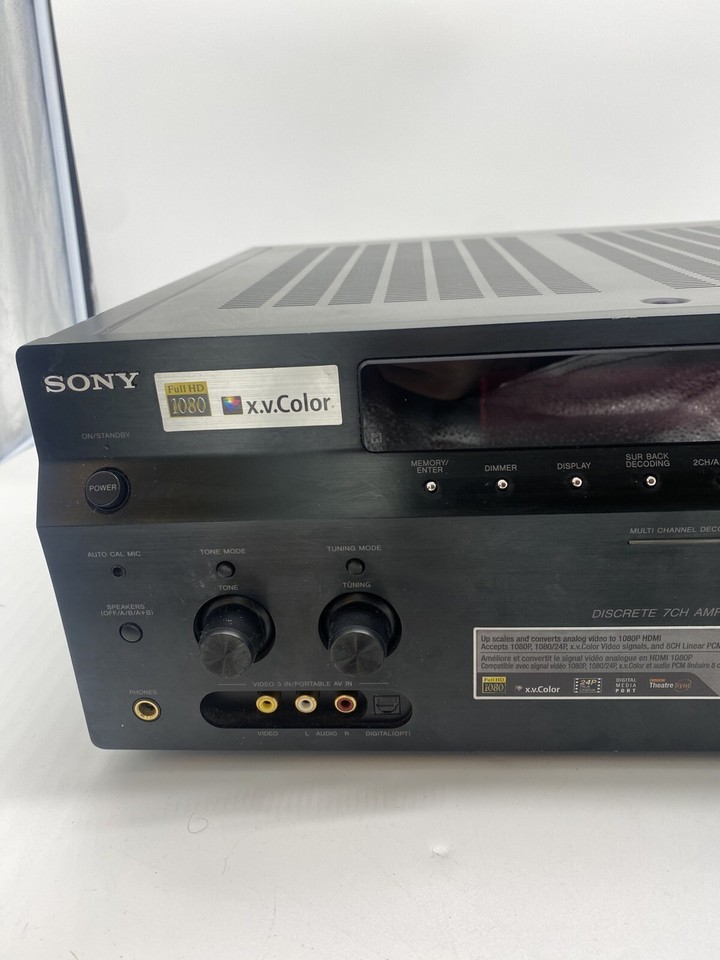 Sony STR DA3300ES Black Receiver 7.1 Channel 350Watt | eBay