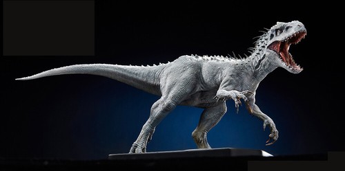 W-DRAGON Indominus Rex Tyrannosaurus Rex Dinosaur Statue Collectible ...