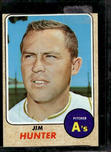 1968 Topps #385 Jim Hunter | eBay