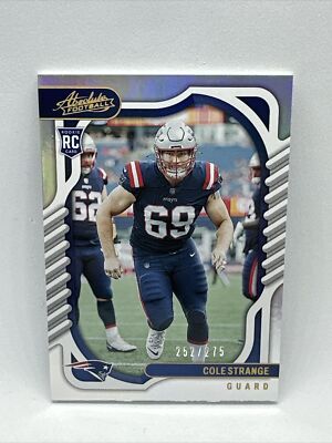 2022 Panini Absolute - Rookies Spectrum #165 Cole Strange /275 (RC) | eBay