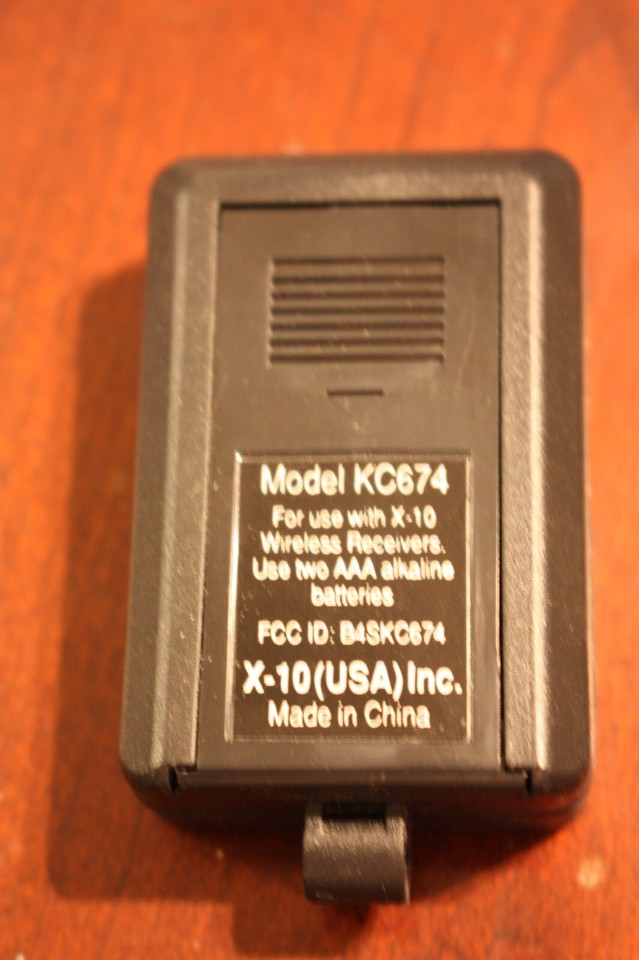 X-10 POWERHOUSE KEY CHAIN REMOTE CONTROL KC674 | eBay