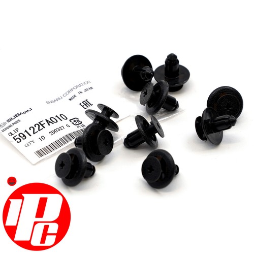 10x 8mm Front Arch Liner Clips 59122FA010 Fits: Subaru Most Models | eBay