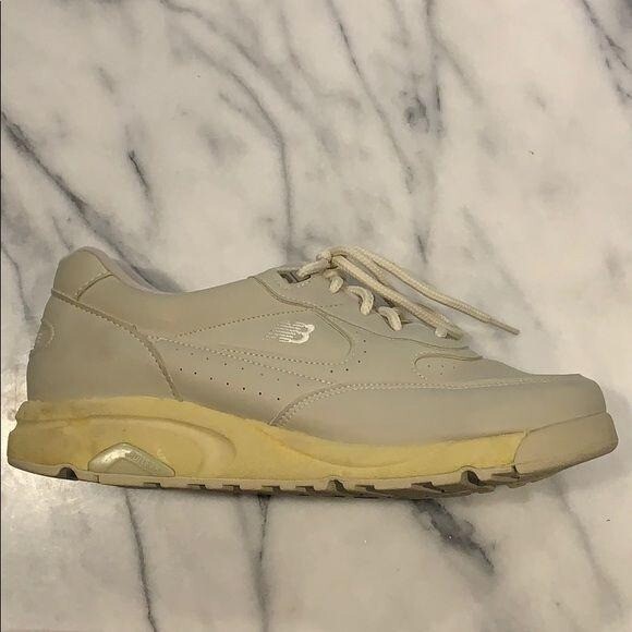 New Balance SL-2Fit Leather Walking Shoes Bone Color Size 8 | eBay