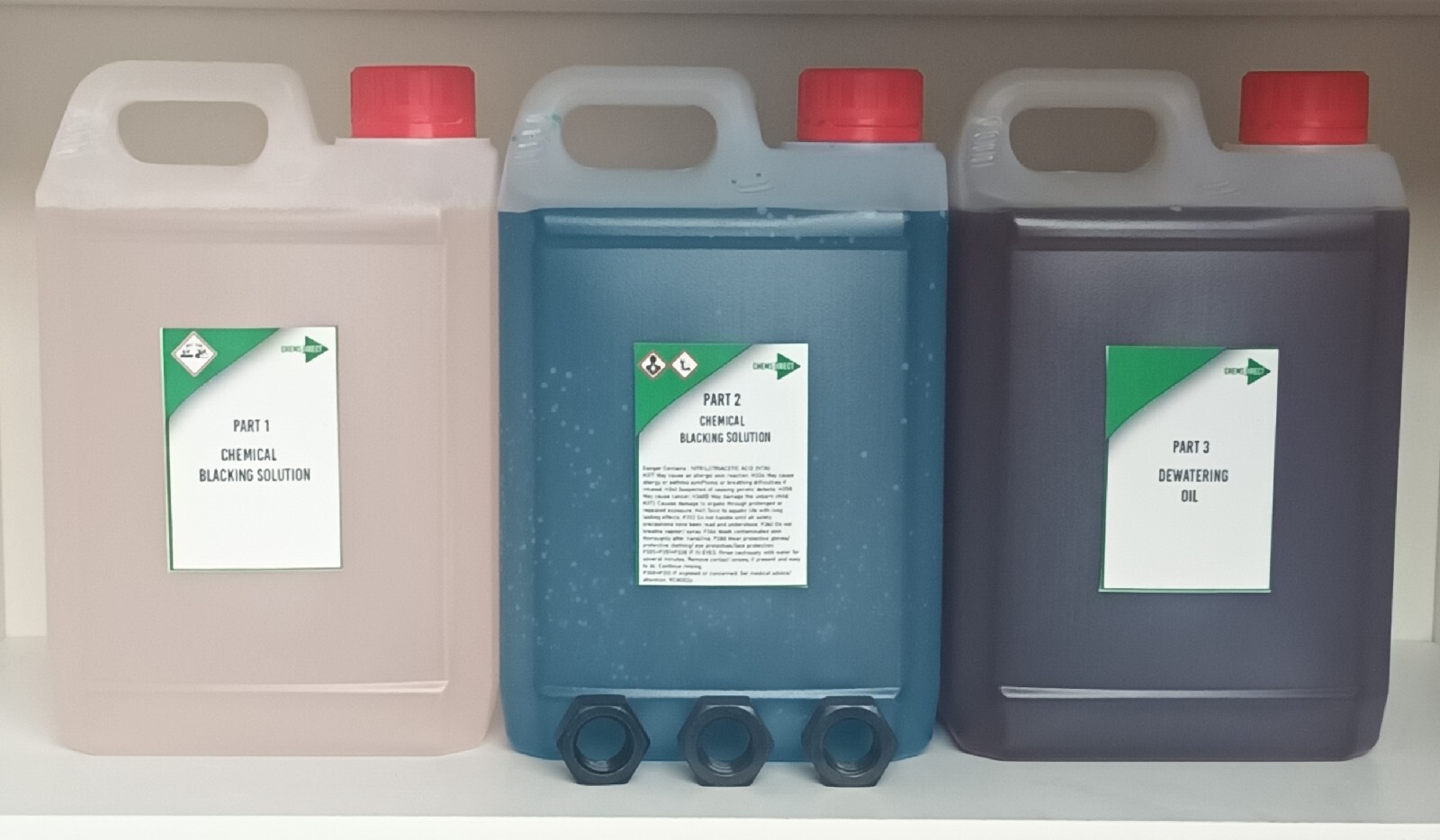 Chemical Blacking kit 5L - corrosion resistant black oxide finish | eBay UK