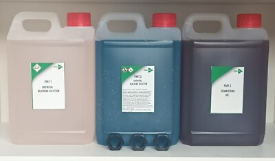 Chemical Blacking kit 5L - corrosion resistant black oxide finish | eBay UK