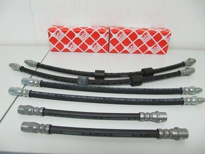 2x Febi Bremsschlauch BMW 5er E60/E61, 6er E63/E64, 7er für hinten li ...