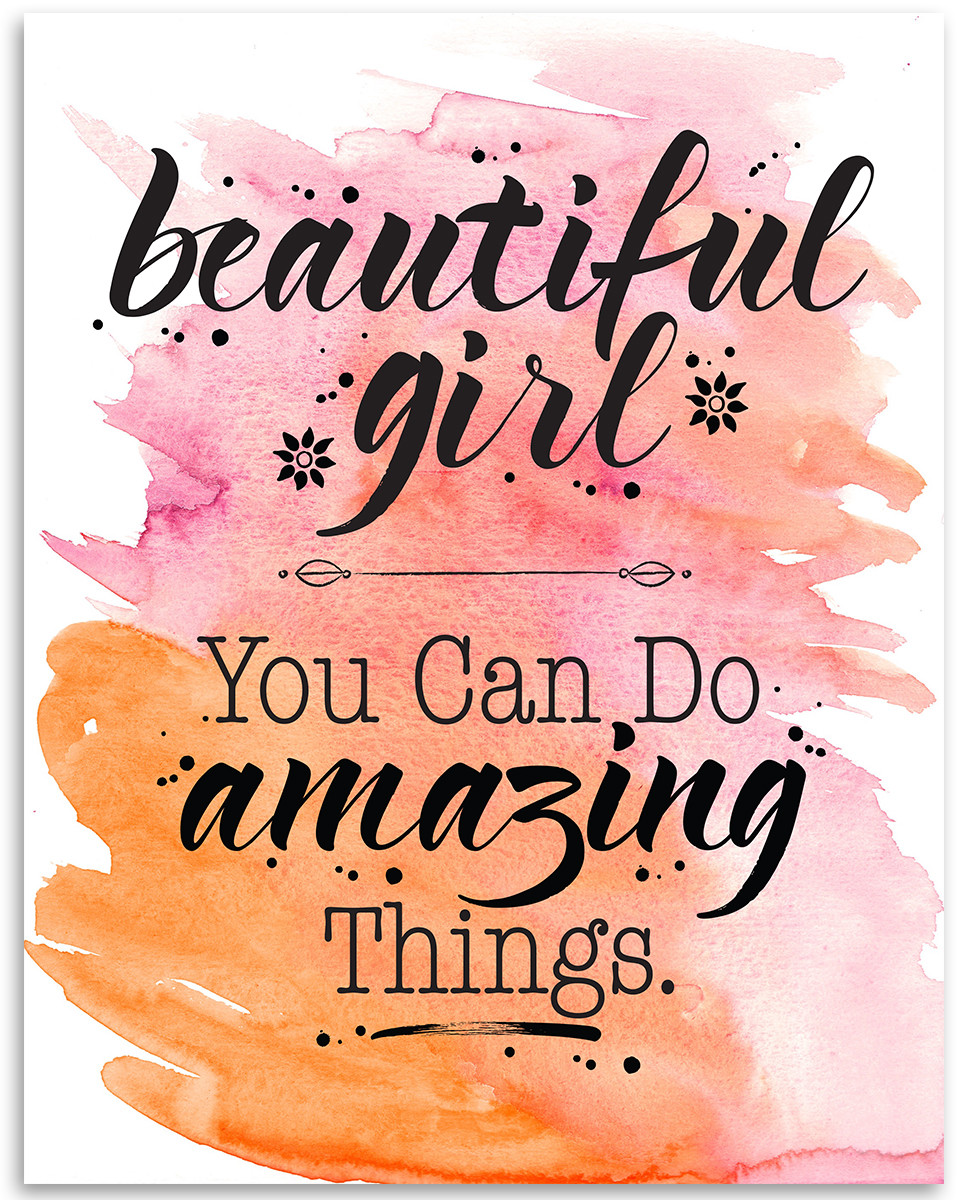 Amazing Girl Quote I