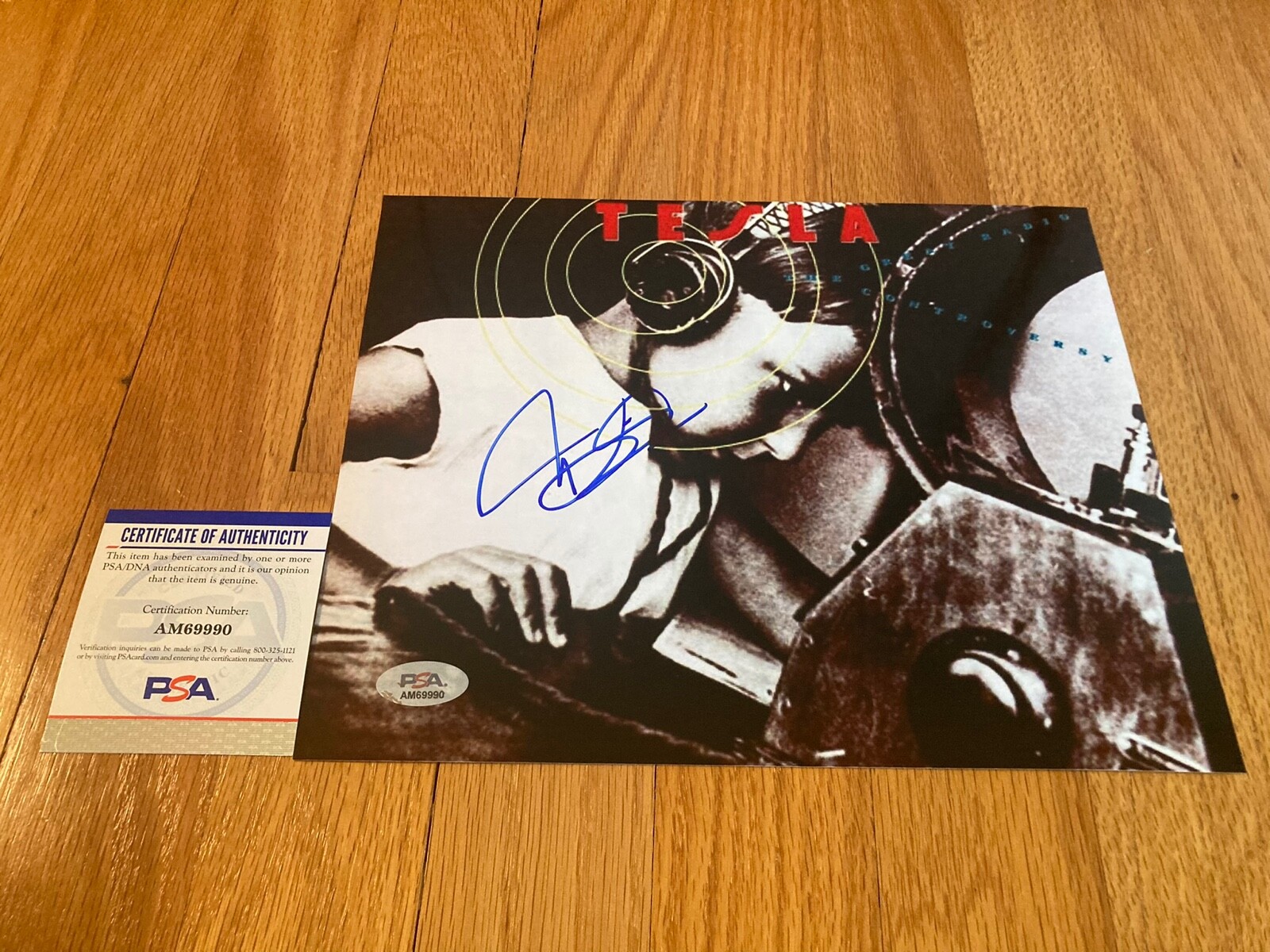 Jeff Keith Tesla Singer The Great Radio Controversy Signed 8x10 Photo ...