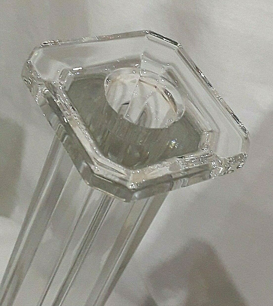 Jasper Conran Stuart Crystal QUARTZ 12" Candle Holder/Candlestick | eBay