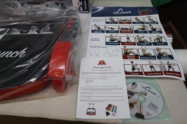 BalanceFrom AB Mat Trainer Abdominal Machine Exercise Crunch Roller ...