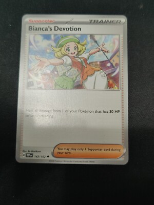 Pokemon TCG - Bianca's Devotion Trainer - 142/162 - Temporal Forces | eBay