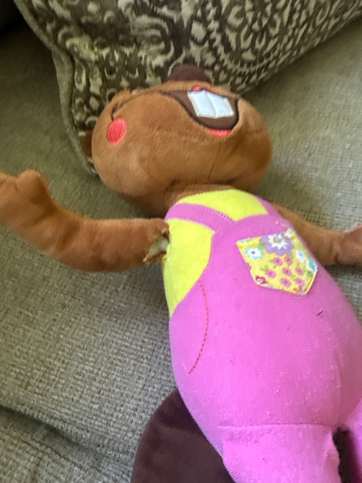 Gund Busy Beavers Betty Beaver Stuffed Animal 14" Plush 2015 Dave ...