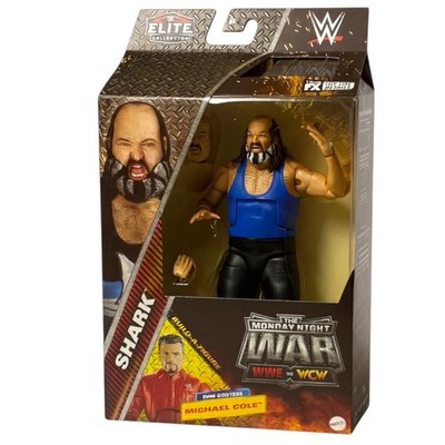 WWE vs WCW The Monday Night War Elite Collection SHARK 7” Figure Chase ...