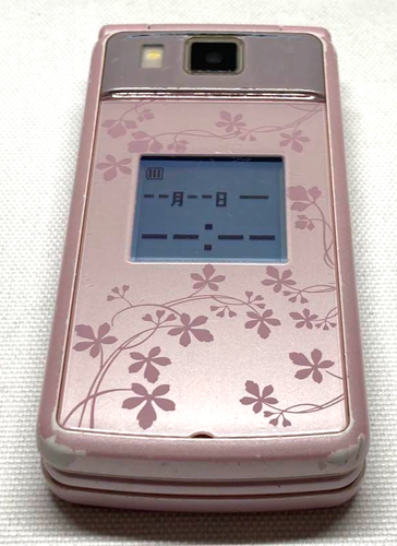 au K005 (KY005) Pink Japanese Flip Phone Garakei Cell phone | eBay