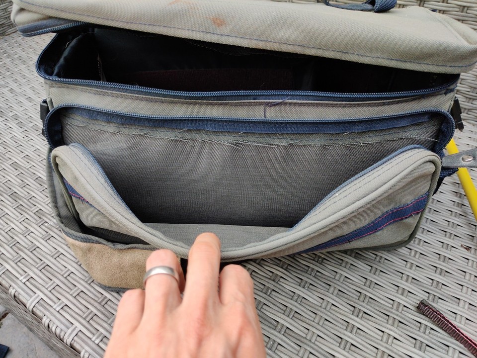 Vintage Retro Fotima Extra Large Camera Carry Case Shoulder Bag Satchel ...