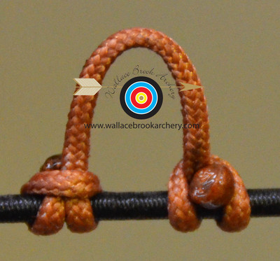 5 Pack Bronze Release Bow String Nock D Loop Bowstring BCY #24 | eBay