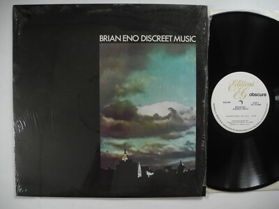 BRIAN ENO Discreet Music LP US re EX+ shrink | eBay