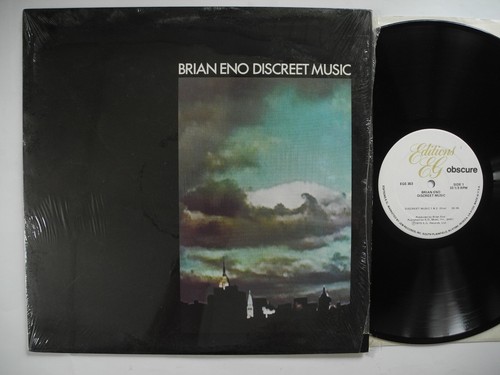 BRIAN ENO Discreet Music LP US re EX+ shrink | eBay