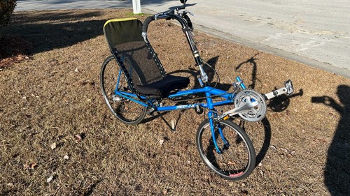 Lightning P-38 SWB Recumbent Bicycle - Blue | eBay