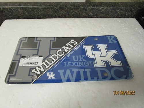 NEW! Kentucky Wildcats Metal License Plate / Car Tag | eBay