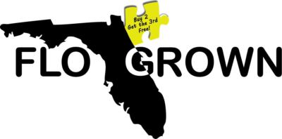 FLO Grown Die Cut Decal Sticker 3.25" x 7.25" BLACK p410 | eBay