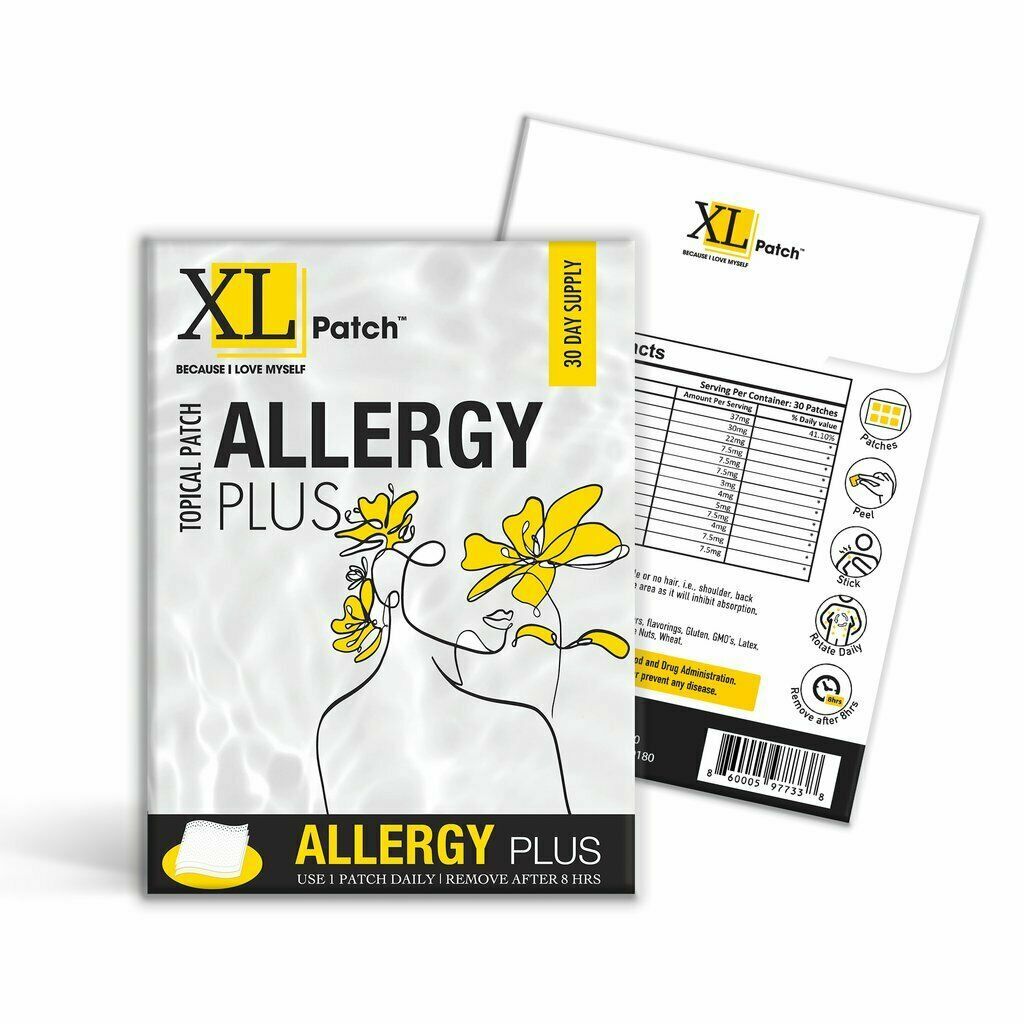 Allergy Plus Topical- XLPatch - May assist in immune balance, 2 x VALUE ...