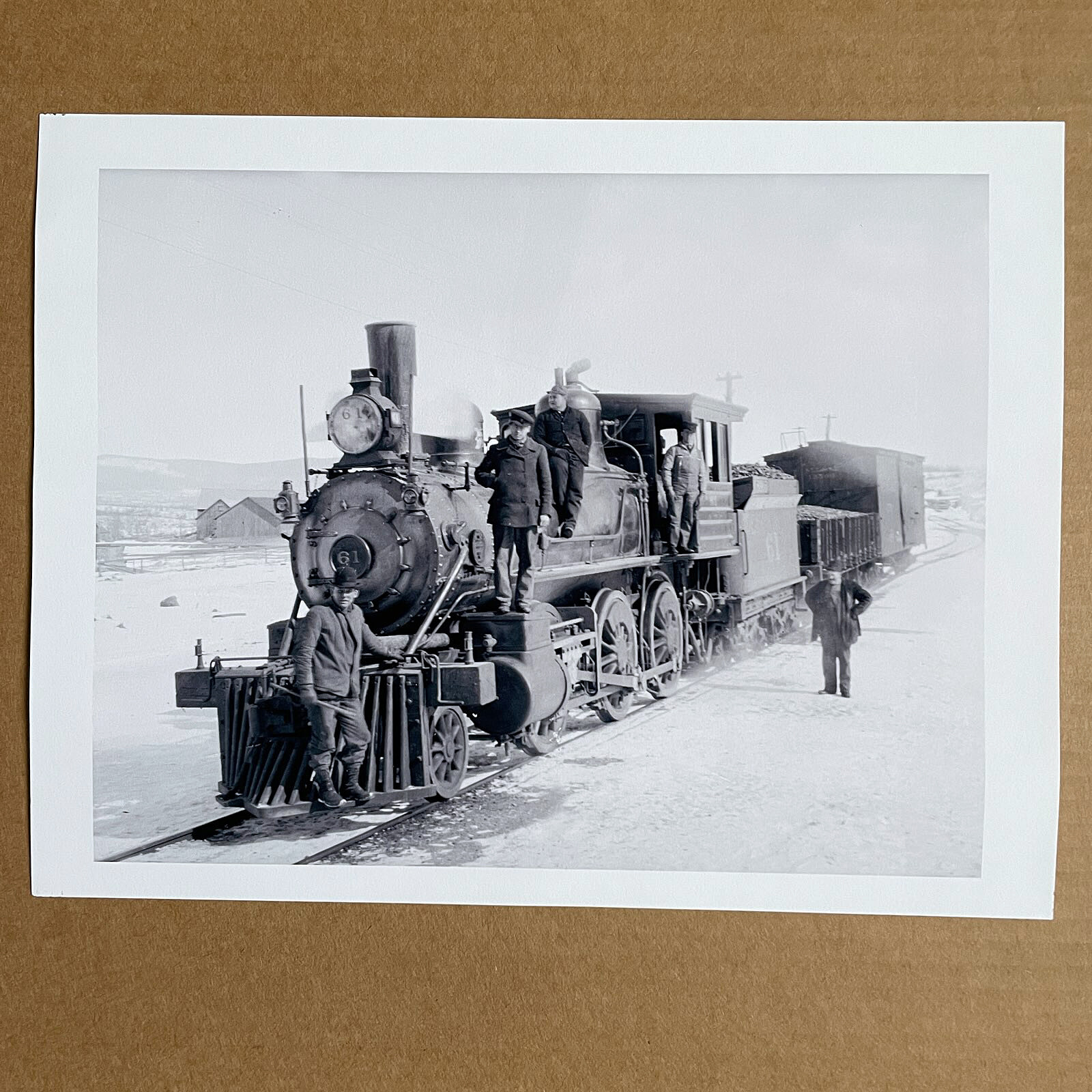 Vintage Railroad Photo Delaware & Hudson D&H Circa WW1 Steam Engine ...