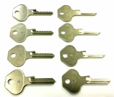 Master Pro Series Space And Depth Keys 6 Cut Blanks M21 1092-7000 Key ...