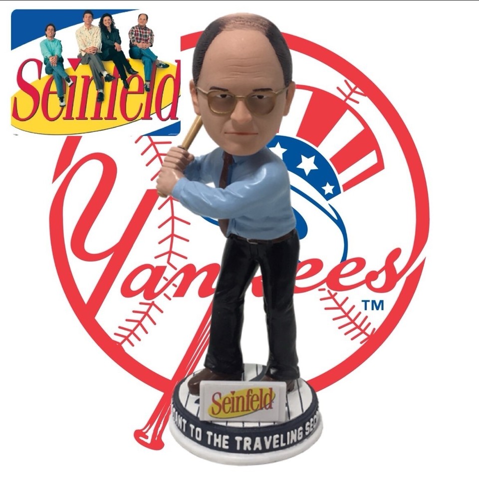 2024 NEW YORK YANKEES GEORGE COSTANZA BOBBLEHEAD SGA 7/5/2024 NY ...