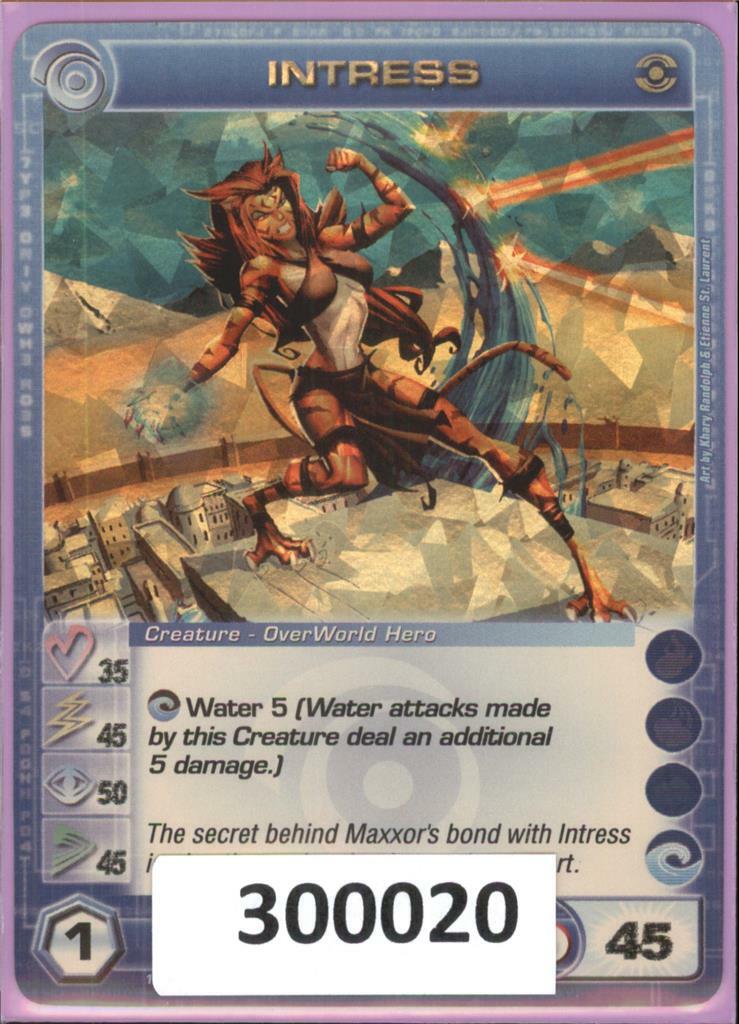 (300020) INTRESS 35/45/50/45/45 SUPER RARE Premium Pack Foil Chaotic ...